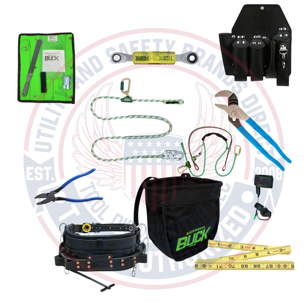 American Lineman College Climbing And Tool Package - Lineman Climbing ...